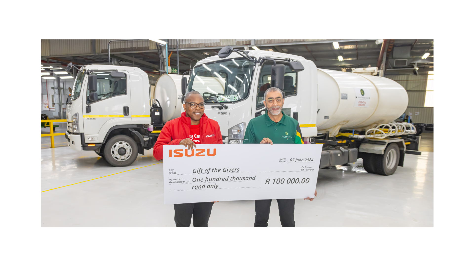 ISUZU Motors South Africa enhances Gift of the Givers’ efforts to ...